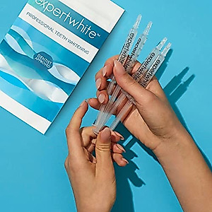 Expertwhite Teeth Whitening Gel Refills (6-gels). Made USA. 44 percent Carbamide Peroxide Tooth Bleaching Gel bleach For Invisalign style trays, Dental Grade Tooth Whitener. 6 syringes