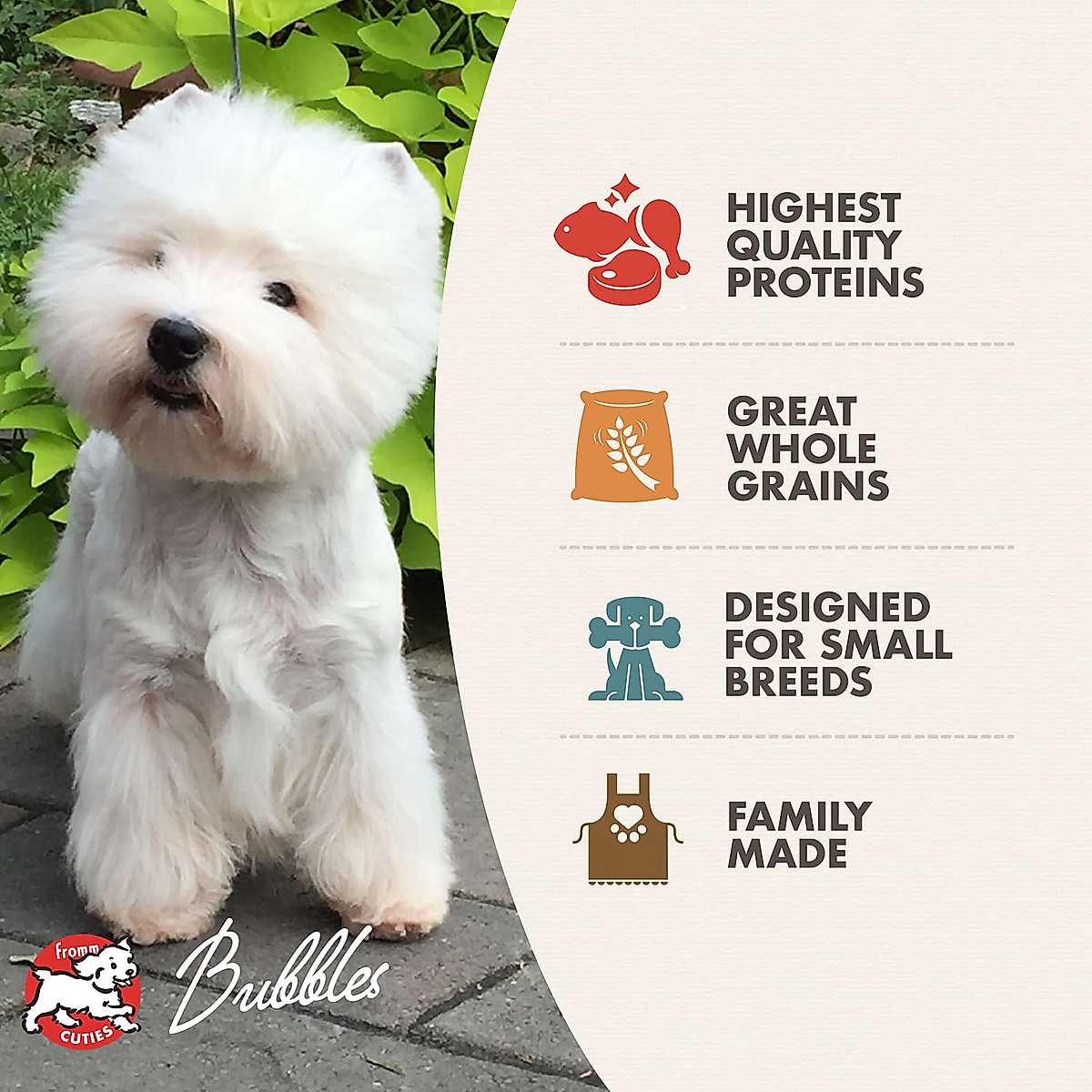 Fromm Family Foods 727531 15 Lb Gold Small Breed Adult Dog Food (1 Pack), One Size