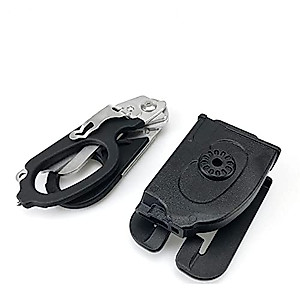 Elegital Emergency Response Shears, Stainless Steel Foldable Scissors Pliers, Outdoor Camping Rescue Scissors Tools