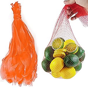 YOOHUA 150PCS Seafood Boiling Bags Bulk, Plastic Shellfish Clam Mesh Bags, Fruit and Vegetable Produce Packaging Net