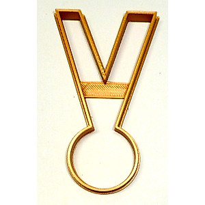 RUNNER MEDAL RUNNING AWARD RIBBON HALF MARATHON 5K 10K 15K ATHLETE COOKIE CUTTER MADE IN USA PR2893