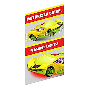 Hot Wheels Hot Wheels Pop Racers - Exotique Vehicle Light Sound, Ages 3 Up, by Just Play