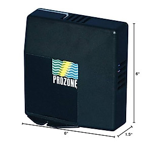 Prozone PZ6 Indoor Air Purifier, Black 6x6x1.5 Inch (Pack of 1)