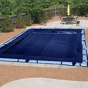 Doheny's Commercial-Grade Winter Pool Cover for Inground Pool | Featuring Exclusive Tear Resistant W
