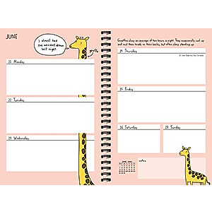 Sad Animal Facts Weekly Planner 2021
