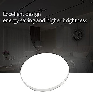 URLTZBRO 20W 10inch Round Flush Mount LED Ceiling Light,6000K Slim White Lighting Lamp Fixture for Bathroom Kitchen,Bedroom,Hallway,Easy Installition
