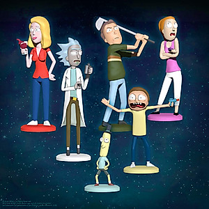 USAopoly CLUE: Rick and Morty | Featuring Characters from The Adult Swim TV Show Rick & Morty | Collectible Clue Board Game | Perfect for Rick & Morty Fans