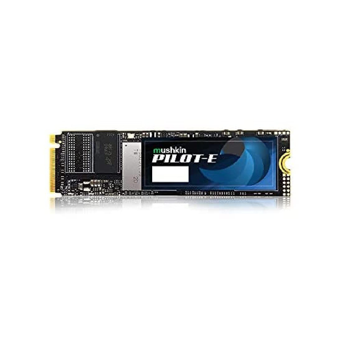 Mushkin Pilot-E – 500GB PCIe NVMe – Opal Data Encryption – M.2 (2280) Internal Solid State Drive (SSD) – Gen3 x4 – 3D TLC - (MKNSSDPE500GB-D8)