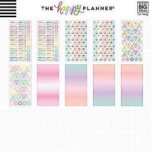 ME & MY BIG IDEAS Happy Planner STCKRS, Pastels, 2956/Pkg