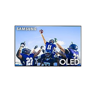 SAMSUNG QN55S90CAFXZA 55 Inch 4K OLED Smart TV with AI Upscaling with a LL11-B1 Super Slim Fixed-Position Wall Mount for 40" - 85" TVs (2023)(USED)