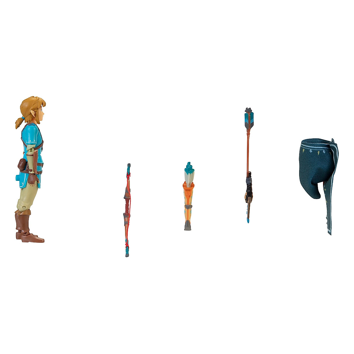 The Legend of Zelda Breath of The Wild Link Exclusive Action Figure [Tunic, Bow, Arrow & Quiver]