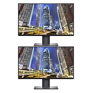 Dell UltraSharp U2520D 25 Inch (2560 x 1440) QHD IPS LED-Backlit USB-C Monitor (2-Pack Bundle)