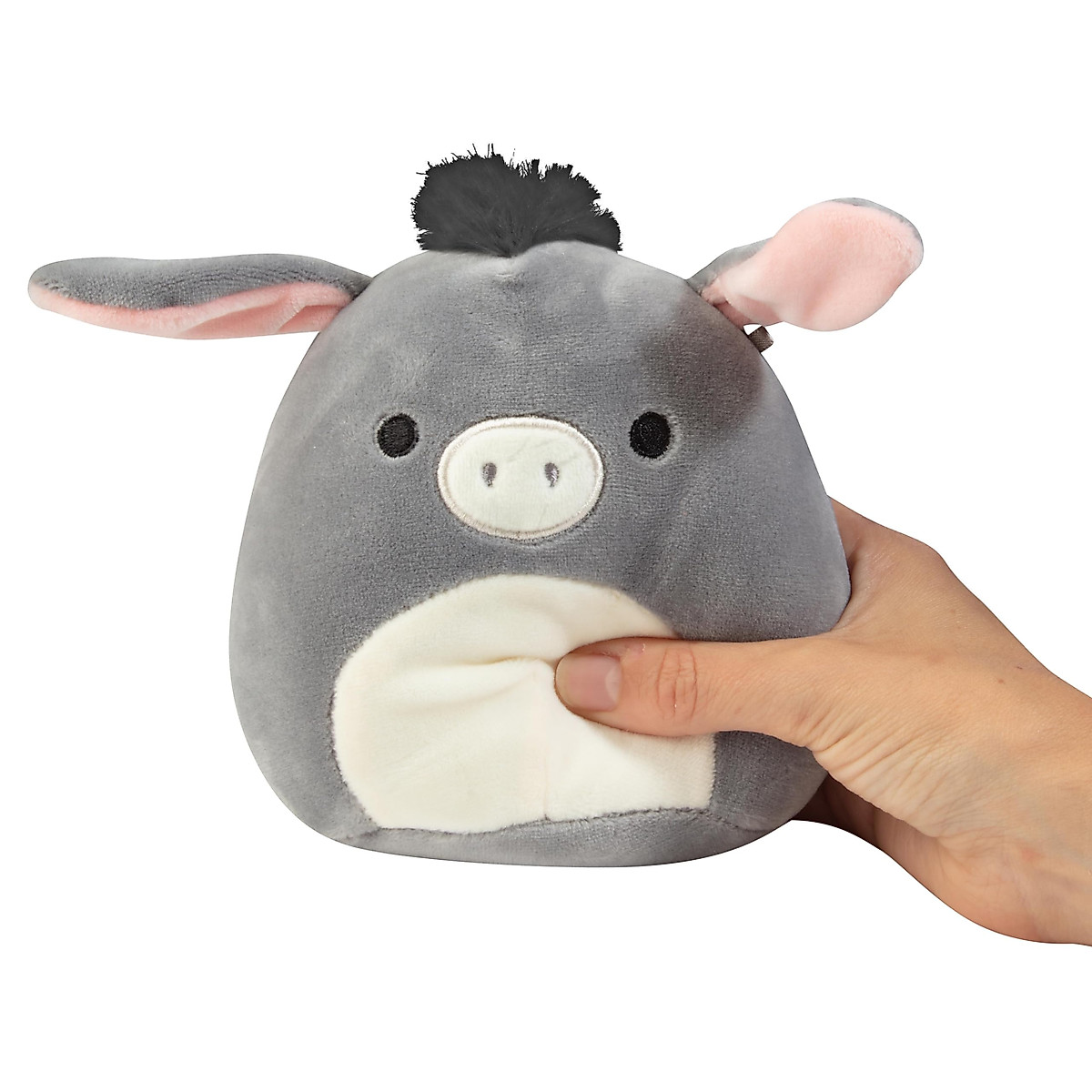Squishmallows Mystery 5-Inch Farm Plush - Receive 1 of 4 Styles - Official Jazwares - Horse, Pig, Donkey or Goat - Collectible Soft & Squishy Mini Stuffed Animal Toy - Gift for Kids, Girls & Boys