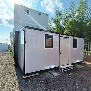 Luxury 40ft Prefabricated Container Home–Expandable and Foldable Design with 3 Bedrooms, Ideal for Temporary Accommodations and Recreational Use in Various Locations