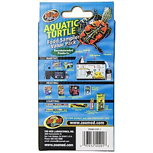 Zoo Med Aquatic Turtle Food Sampler Value Pack