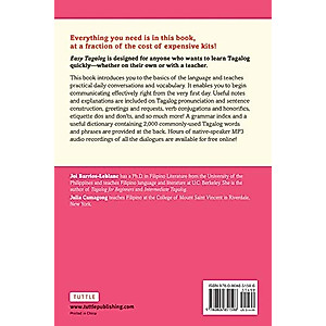 Easy Tagalog: A Complete Language Course and Pocket Dictionary in One! (Free Companion Online Audio) (Easy Language Series)