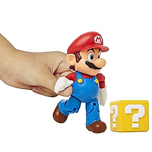 Super Mario Nintendo 4" with Question Block