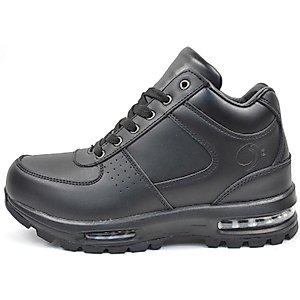 LABO Men's Black Hiking Leather Boot Air Heel 5712 7