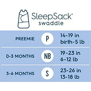 HALO Micro-Fleece Sleepsack Swaddle, 3-Way Adjustable Wearable Blanket, TOG 3.0, Baby Blue, Small, 3-6 Months