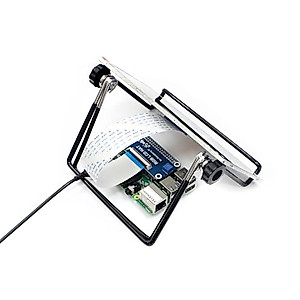 waveshare 7inch Display Compatible with Raspberry Pi 4B/3B+/3B/2B/B+/A+/Zero/Zero W/WH/Zero 2W Series Boards 1024×600 Resolution DPI Interface IPS No Touch
