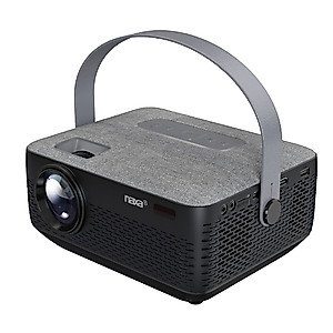 Naxa Electronics NYP-2003 Portable 100″ Home Theater 720P LCD Projector Player with Built-in Rechargeable Battery, Bluetooth, HDMI, USB 2.0, MicroSD Card Support, Black (NVP-2003)