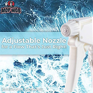 Leak-Free Chemical Resistant 360 Degree Spray Head 3 Pack. Bottles NOT Included. Industrial Sprayer Works Even Upside Down! 9 1/4 Dip Tube for Auto Car Detailing, Window Cleaning and Janitorial Supply