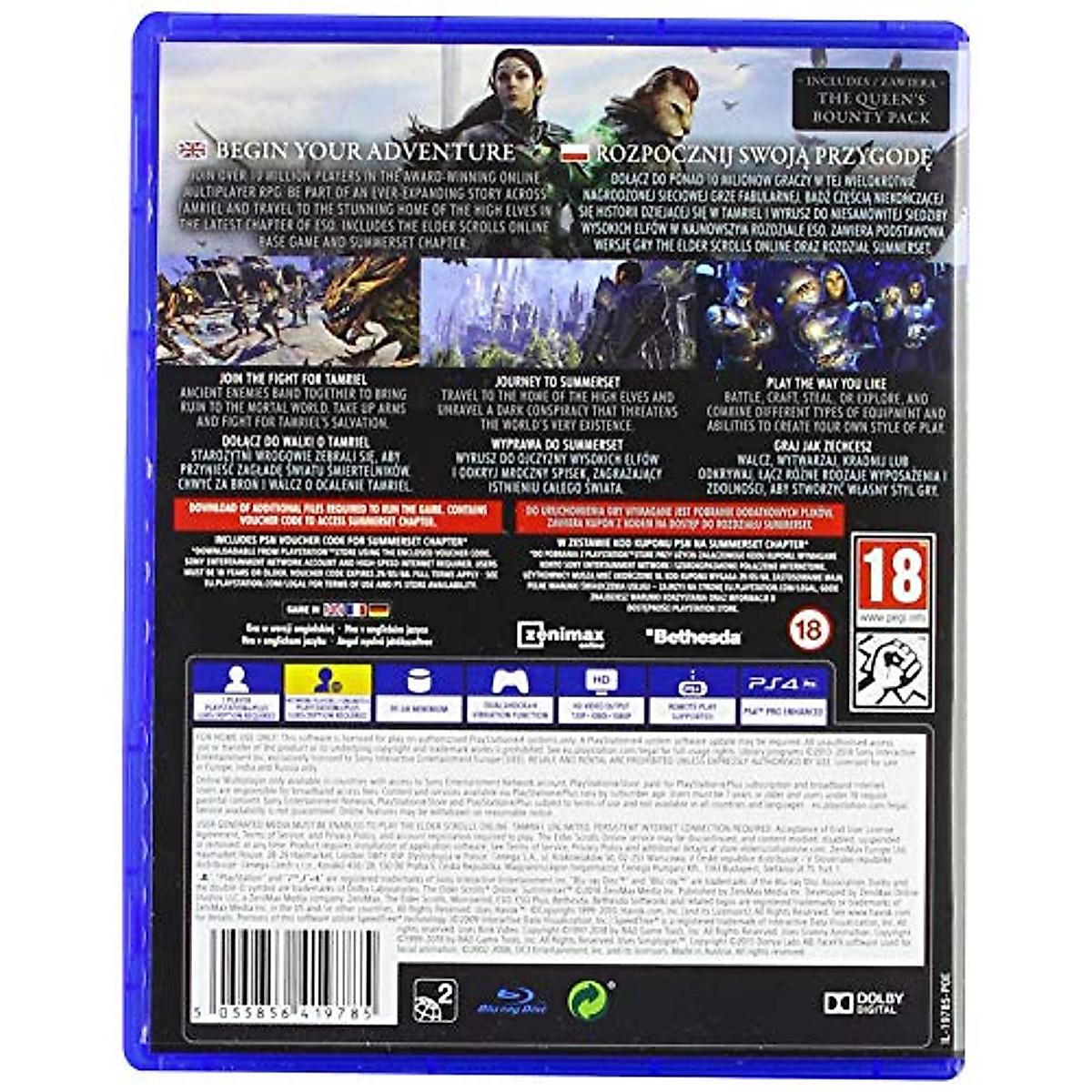 Elder Scrolls Online: Summerset (PS4) (PS4)