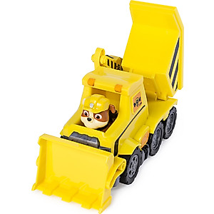 Paw Patrol Rubble's Ultimate Rescue Bulldozer with Moving Scoop and Lift-up Dump Bed, Ages 3 and Up
