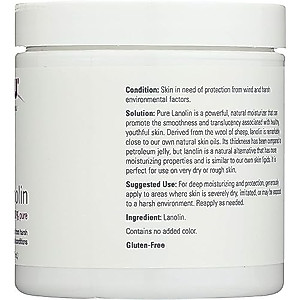 NOW Foods Solutions Lanolin Pure,7-Ounce