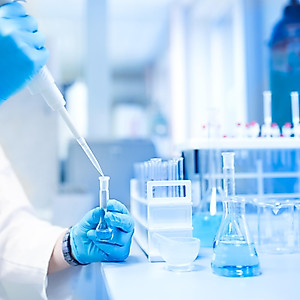 YOKIVE Tube Rack, Polypropylene Test Tube Rack Holder | Great for 1.5ml Lab Test Tube(White, 50-Sockets)