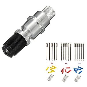 CB09 CB09U Graphtec Blade Holder with 15pcs Vinyl Cutter Plotter Cutting Blades 30/45/ 60 Degree