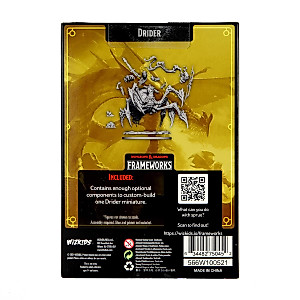 WizKids D&D Frameworks: Drider - Unpainted and Unassembled