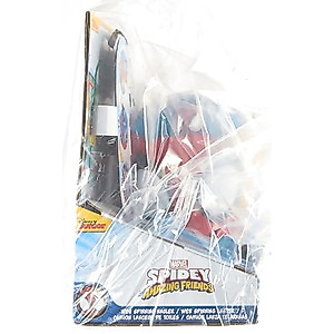 Marvel Spidey and His Amazing Friends Web Spinning Hauler - 8-Inch 3-in-1 Transforming Vehicle - Toys Featuring Your Friendly Neighborhood Spideys