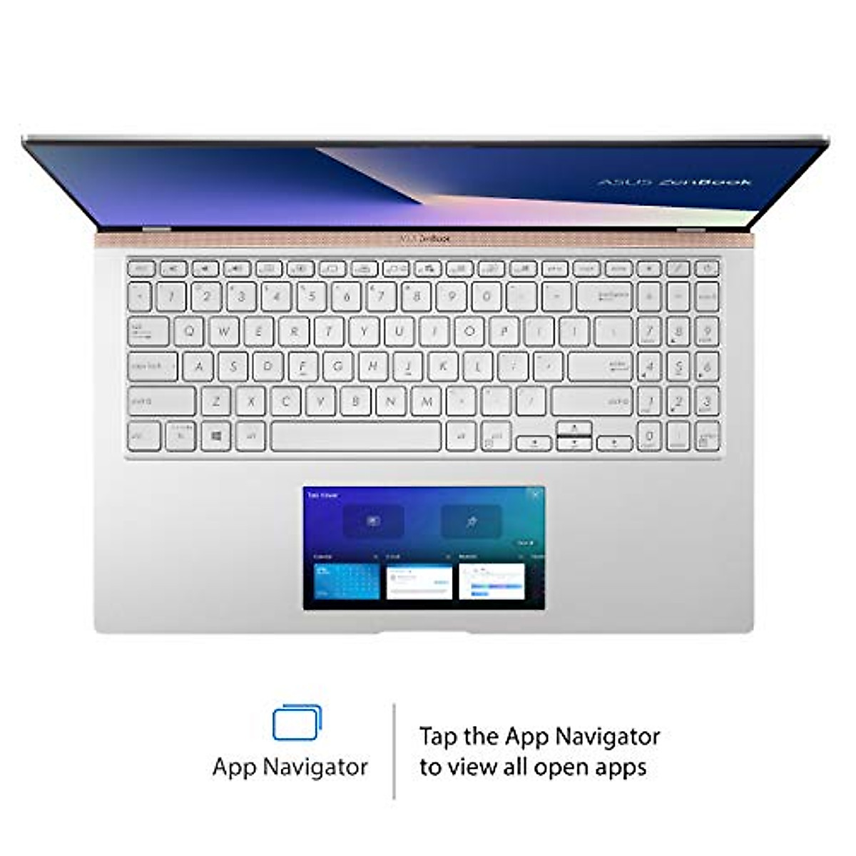 ASUS ZenBook 15 Ultra-Slim Laptop 15.6” FHD NanoEdge Bezel, Intel Core i7-10510U, 16GB RAM, 512GB PCIe SSD, GeForce GTX 1650, Innovative ScreenPad 2.0, Windows 10 Pro, UX534FTC-AS77, Grey