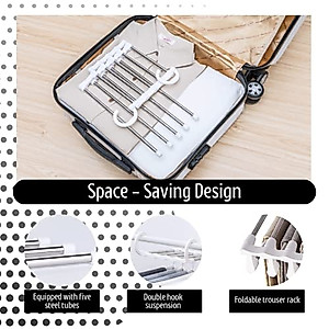 Difios' Efficiently Store Your Clothes with Multi-Functional Pant Hangers and Space Saver Hangers for Jeans in Space Saving Design