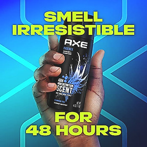 AXE Body Spray Deodorant Phoenix for Long Lasting Odor Protection Deodorant for Men Formulated Without Aluminum 4.0 oz