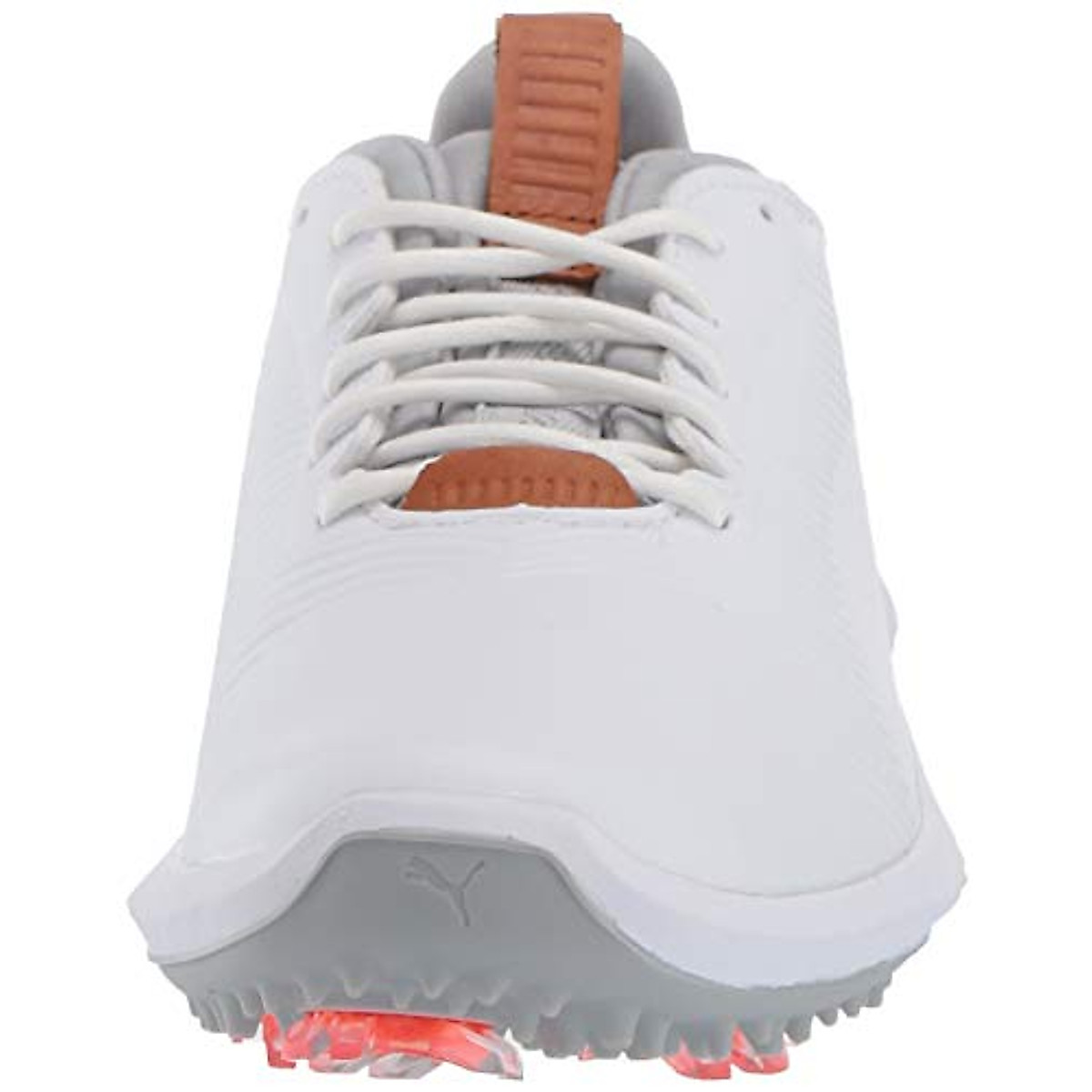 Puma Golf Unisex-Kid's Ignite Pwradapt 2.0 Golf Shoe, Puma White-Puma White, 2 M US Little Kid