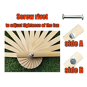 Winged Sirenny Belly Dance Silk Fan Veils Adjustable Pairs, 70"(180 cm) Worship Praise Flags Streamers(white)