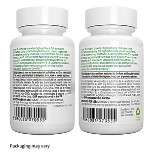 Super B-Complex – Methylated B Vitamins, MTHFR Supplement with Methylfolate & B12 Methylcobalamin, Sustained Release, Clean Label, Vegan, Lab Verified, 60 Small Tablets by Igennus