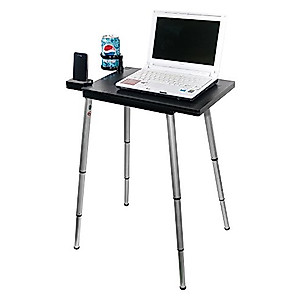 Tabletote Plus Portable Compact Lightweight Adjustable Height Laptop Notebook Computer Stand Table Desk