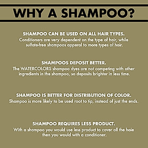 Tressa Watercolors Shampoo - Hazelnut 8.5 oz