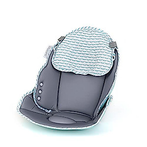Summer Pure Support in-Sink Bather – Bathe Newborns up to 6 Months with Confidence Right in The Sink - Compression-Molded Foam Baby Bath Sink Cushion is Adjustable and Includes Anti-Slip Grips