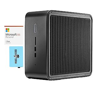 Intel NUC 9 Pro Kit NUC9VXQNX Home & Business Mini Desktop Xeon E-2286M 8-Core, 32GB RAM, 512GB m.2 SATA SSD, UHD 630, WiFi, Bluetooth, Win 10 Pro with MS 365 Personal, Hub