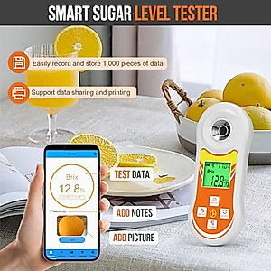 YINMIK Brix Refractometer & pH TDS Hydrogen Meter