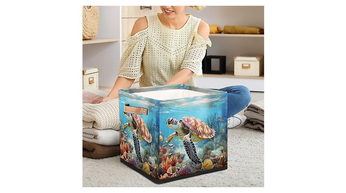 TropicalLife 13" Storage Cubes - Stylish & Functional