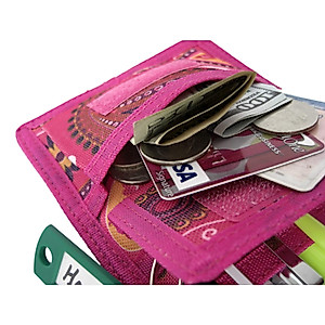 6 Piece Protective Lab Coat Pocket Organizer Kit Has Pretty Pink Paisley Pattern You're Sure to Love! Attractive Yet Durable-Made of Super Strong 600d Denier- Gift for Nurses, Students & You!