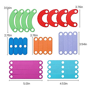 Sank Multifuctional Montessori Pillar Collage Toys Wooden Learning Toys,Baby Puzzles Educational Building Blocks and Shapes for Toddlers Kids Boys Girls Age 3+ Years Old(26 Shape Pieces)