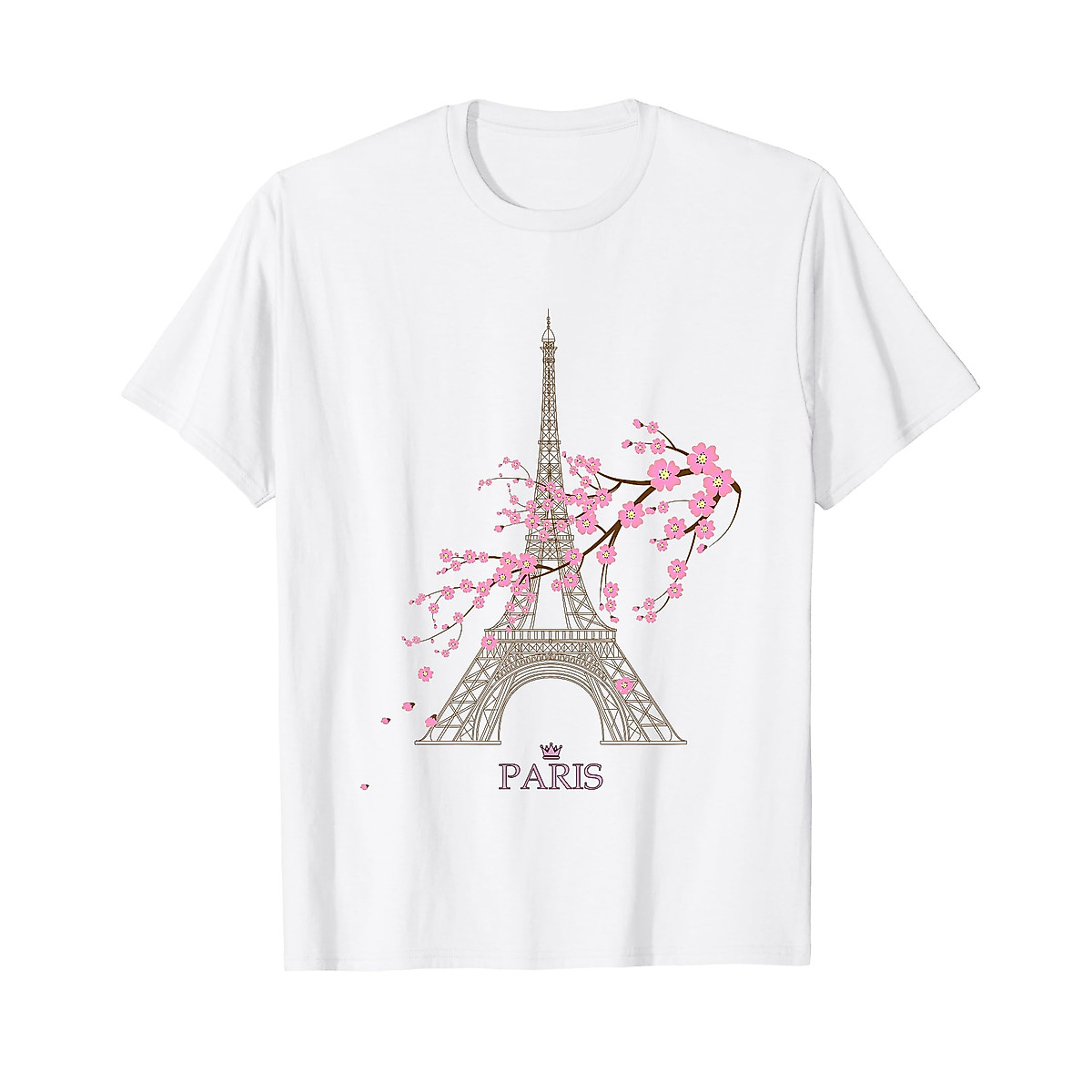Paris Eiffel Tower the sign of Love France Parisian Home T-Shirt