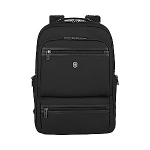 VICTORINOX(ビクトリノックス) Men's Official Authentic Backpack, Black (Black 19-3911tcx)