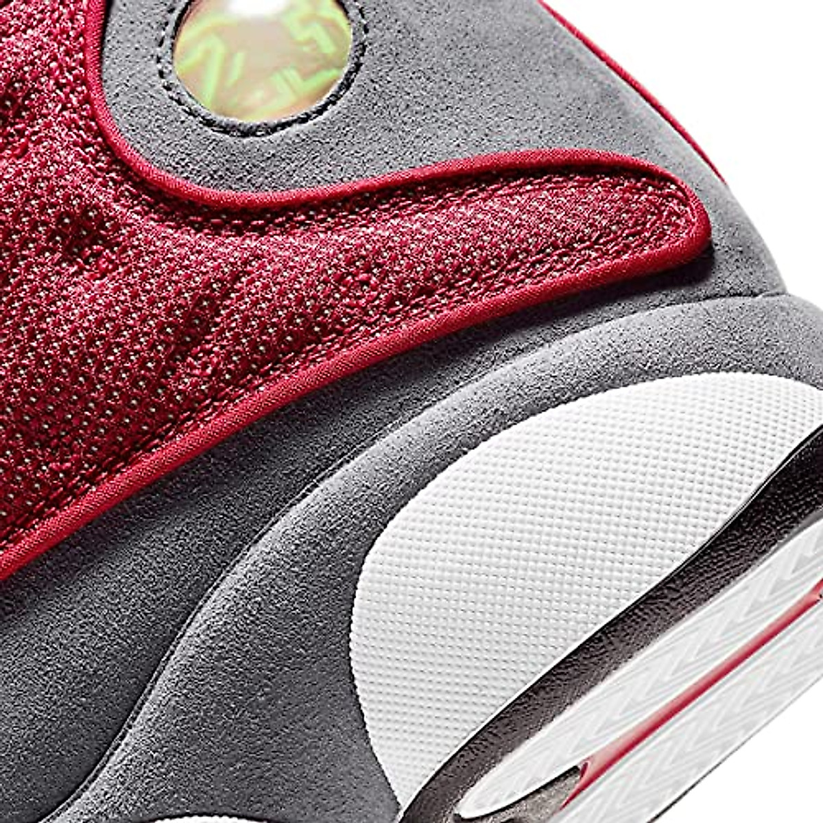 Nike Men's Air Jordan 13 Retro Red Flint, Gym Red/Flint Grey/White/Black, 10